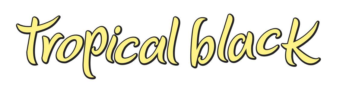 Jellybags Hawaiian Shirt - In Banana Yellow – Tropical Black